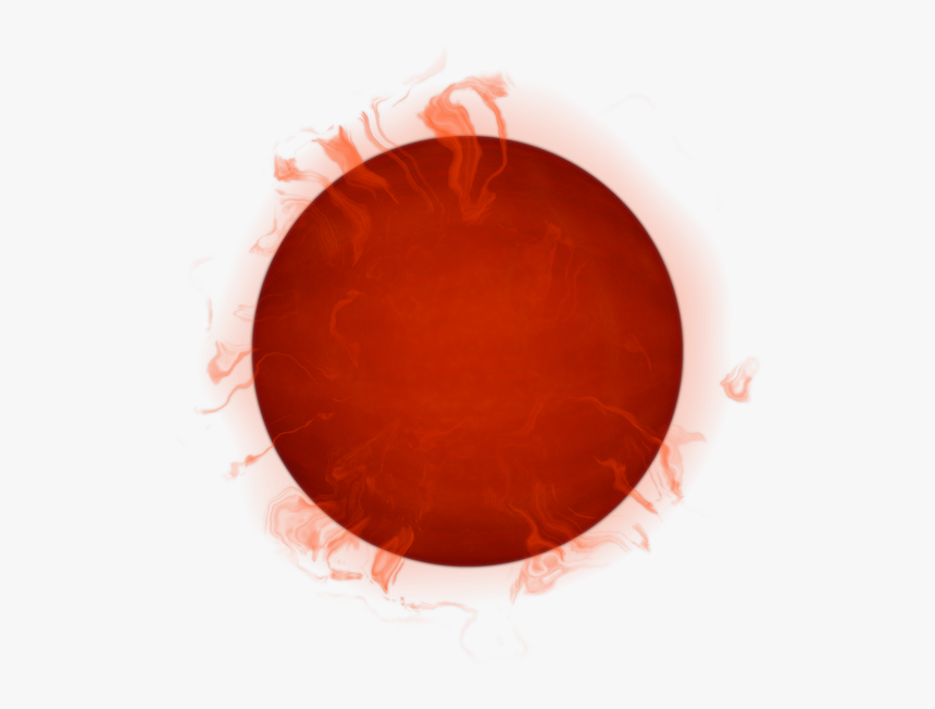 Planet, Fire, Red, Round, Isolated - Circle, HD Png Download ...