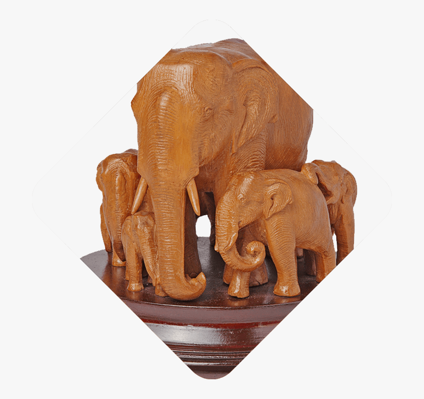 Animal Idols, Elephants - Indian Elephant, HD Png Download ...