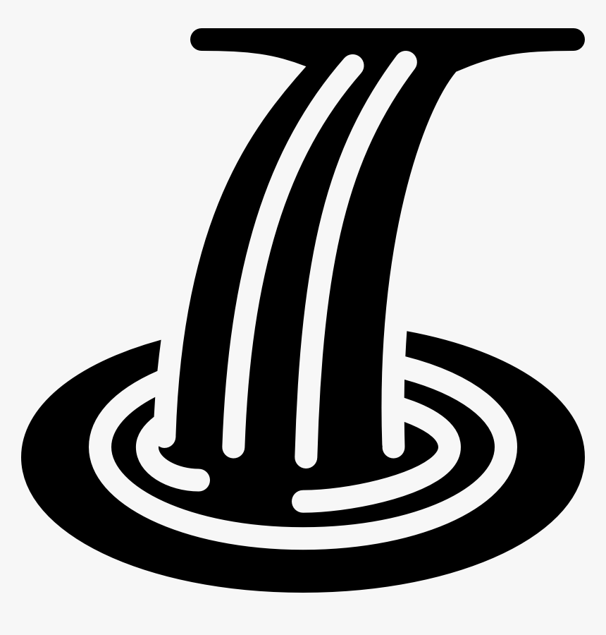 Free Image Library - Waterfall Icon, HD Png Download , Transparent Png ...