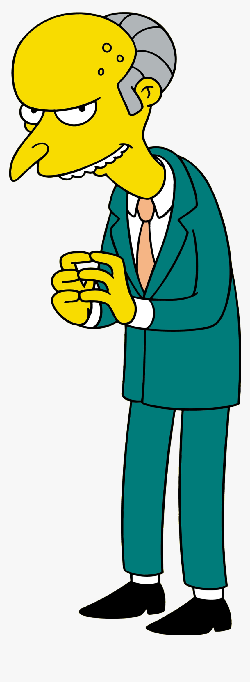 Mayor From The Simpsons, HD Png Download , Transparent Png Image - PNGitem