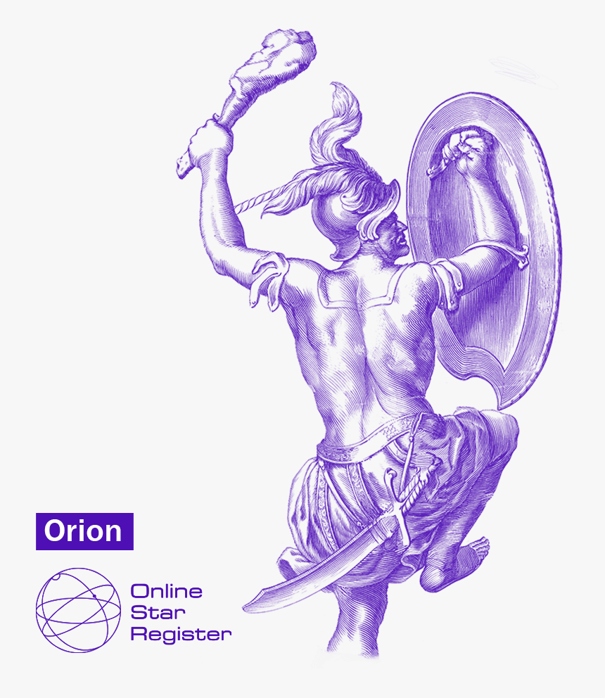 Orion The Hunter Greek Mythology, HD Png Download , Transparent Png ...
