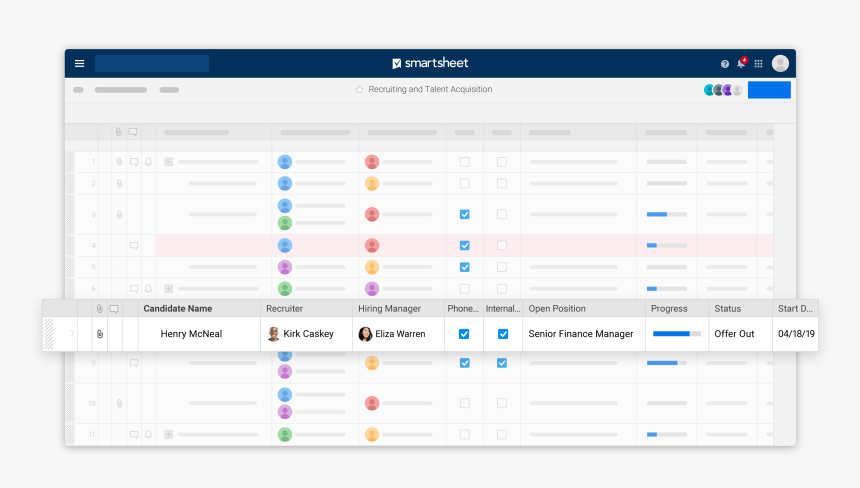 Smartsheet Project Management, HD Png Download , Transparent Png Image ...