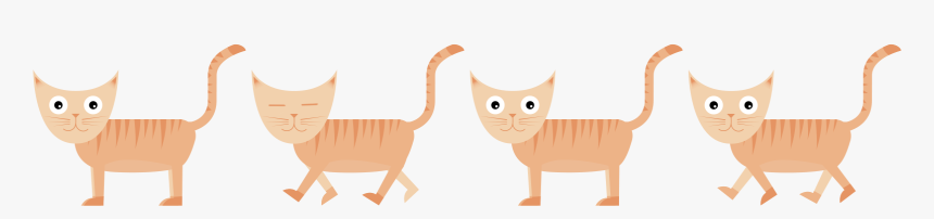Cat Sprite Sheet Png, Transparent Png , Transparent Png Image - PNGitem