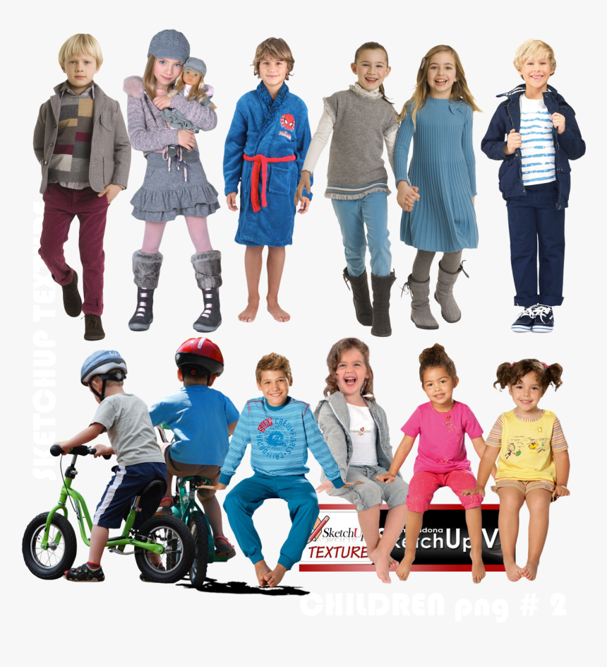 Children Cut Out Collection Pat - Children Cutout, HD Png Download ...