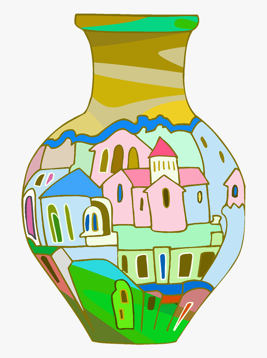 Vase Decoration For Drawing, HD Png Download , Transparent Png Image ...