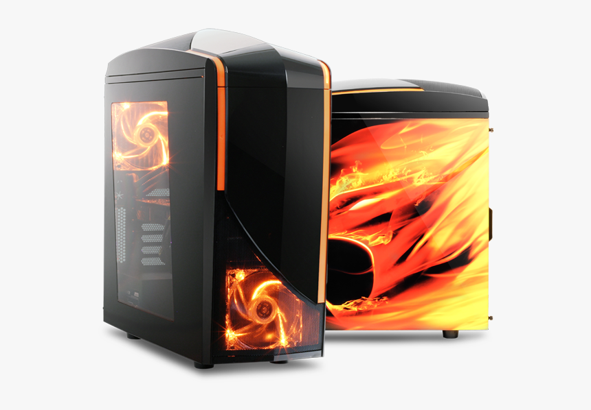 Ibuypower Chimera 5 Flame Case, HD Png Download , Transparent Png Image ...