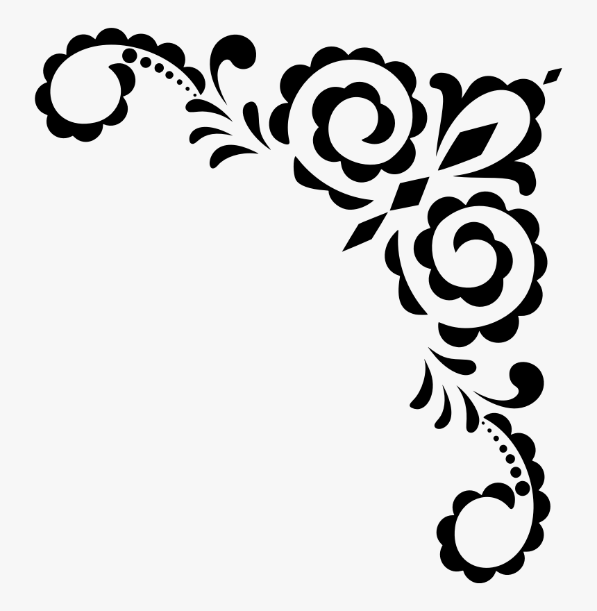 Corner Decoration - Rectangle Border, HD Png Download , Transparent Png ...