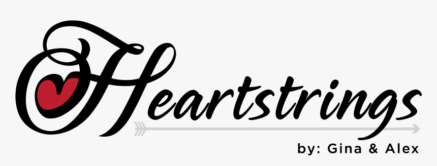 Heartstrings By Gina And Alex - Calligraphy, HD Png Download ...