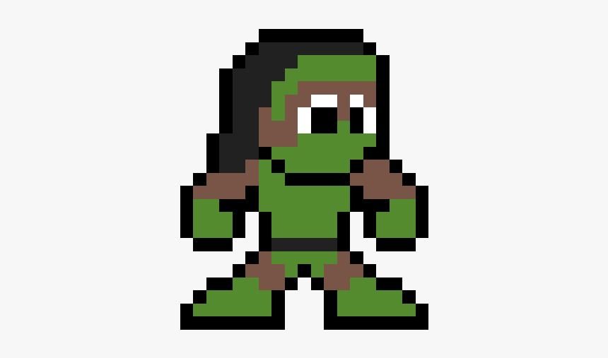 Street Fighter Pixel Art Blanka, HD Png Download , Transparent Png ...
