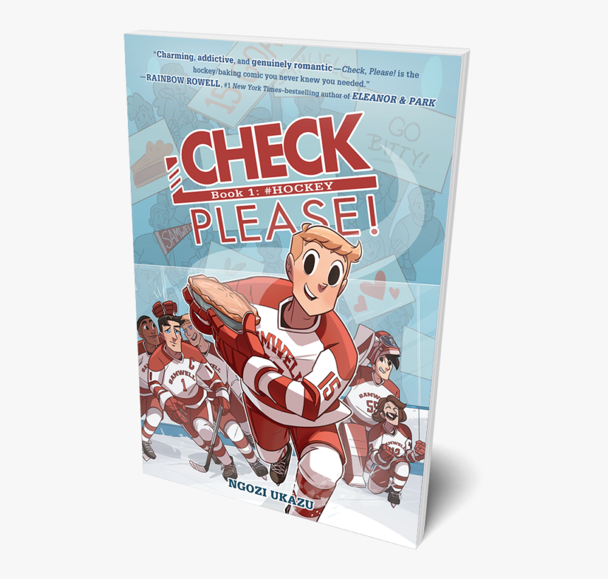 Check Please Graphic Novel - Check, Please! Book 1: # Hockey, HD Png ...