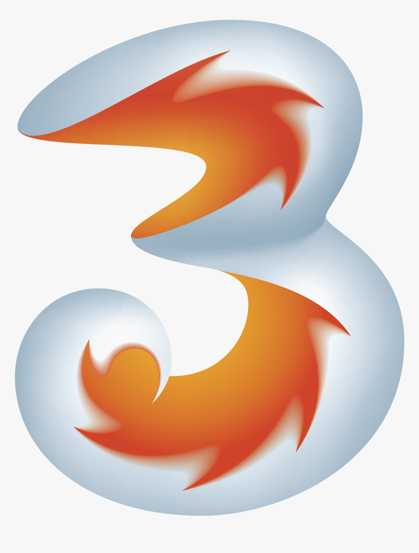 Three Logo Png - 3 Mobile Logo, Transparent Png , Transparent Png Image ...