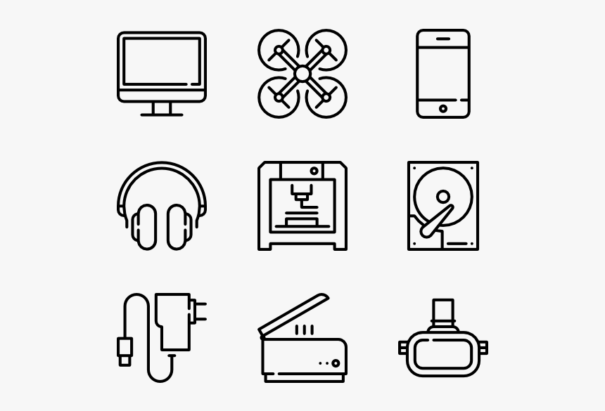 Drawing Icons, HD Png Download , Transparent Png Image - PNGitem
