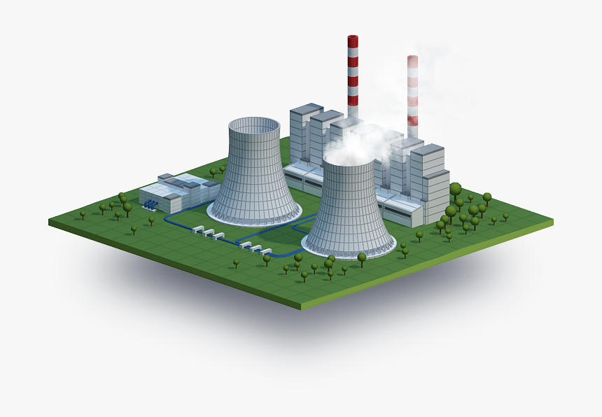 Nuclear Power Plant, HD Png Download , Transparent Png Image - PNGitem