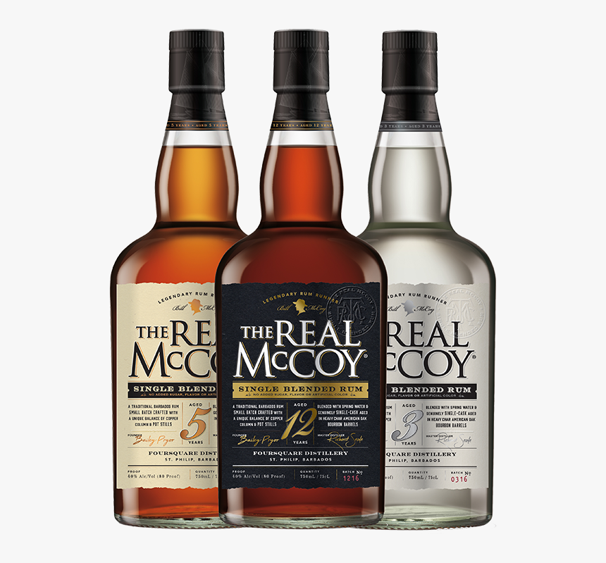 Rum The Real Mccoy, HD Png Download , Transparent Png Image - PNGitem