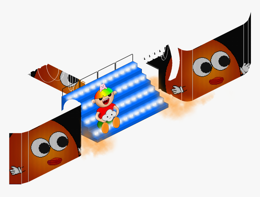 14 J Balvin Mi Gente Escenografia 5 - Cartoon, HD Png Download ...