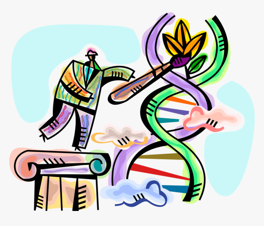 Dna Clipart Biotech - Transparent Genetic Engineering Clipart, HD Png ...
