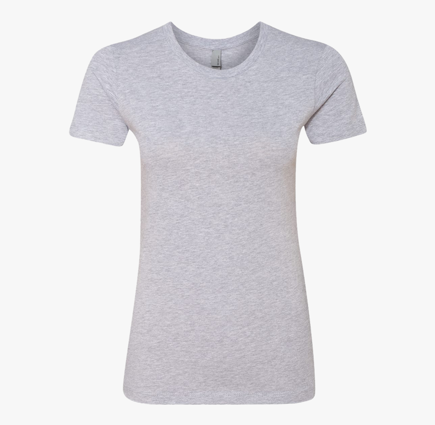 Next Level Heather Grey Ladies, HD Png Download , Transparent Png Image ...