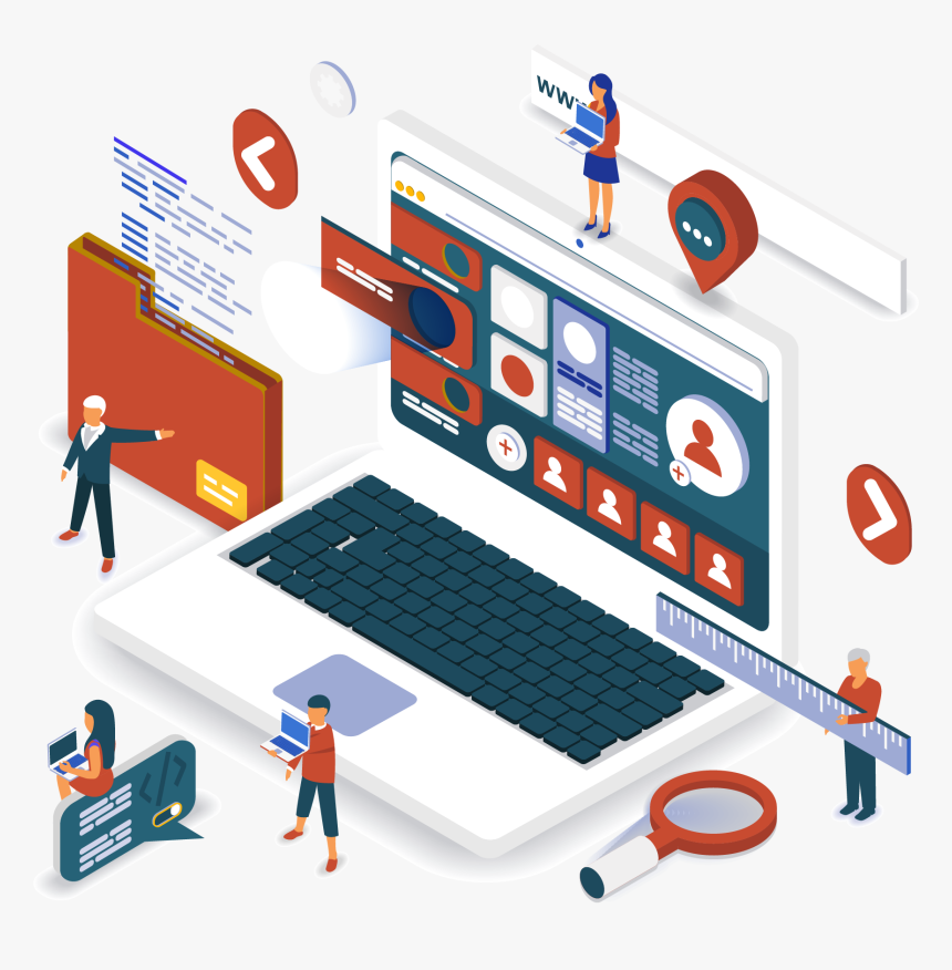 Software Developer Landing Page, HD Png Download , Transparent Png ...