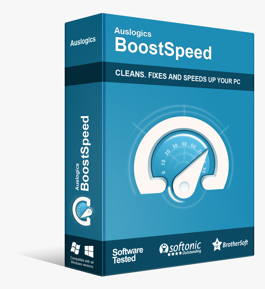 Auslogics Boostspeed 10.0 14.0, HD Png Download , Transparent Png Image ...
