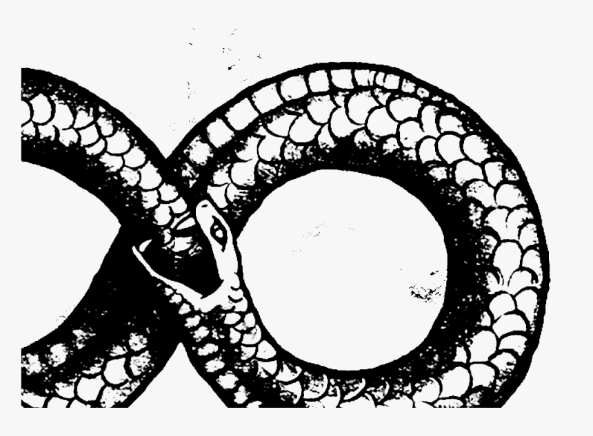 Ouroboros Transparent Png Crop - Snake In 8 Shape, Png Download ...