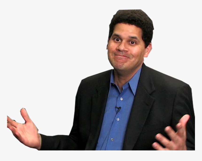 Shrug Gif Reggie Fils Aime, HD Png Download , Transparent Png Image ...