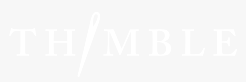 Thimble Logo White, HD Png Download , Transparent Png Image - PNGitem
