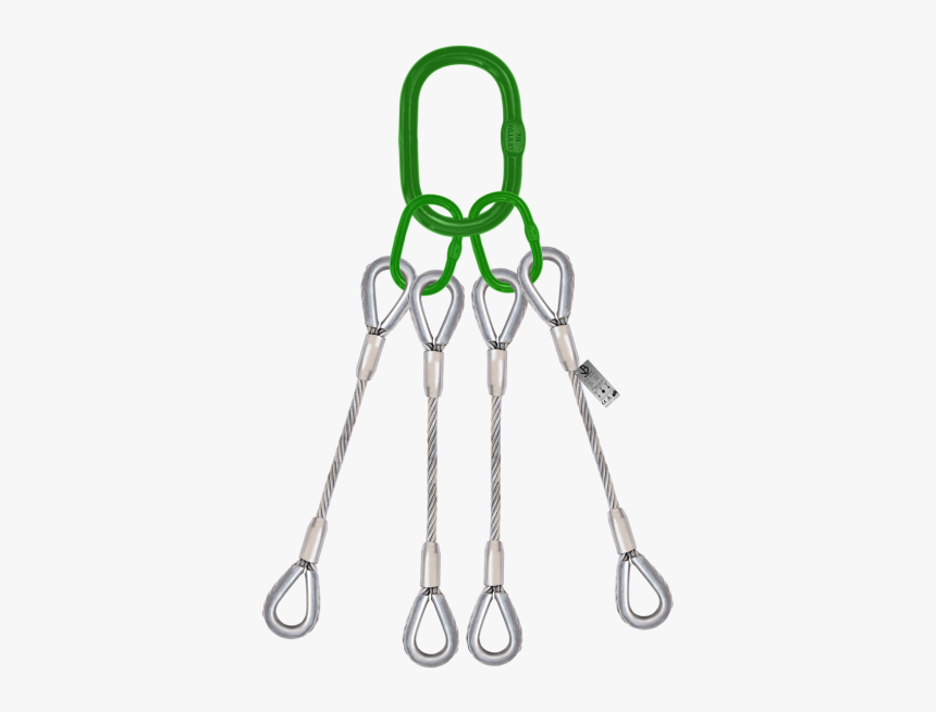 4 Leg Steel Wire Rope Sling With Thimble Eyes Title - 4 Leg Wire Sling ...