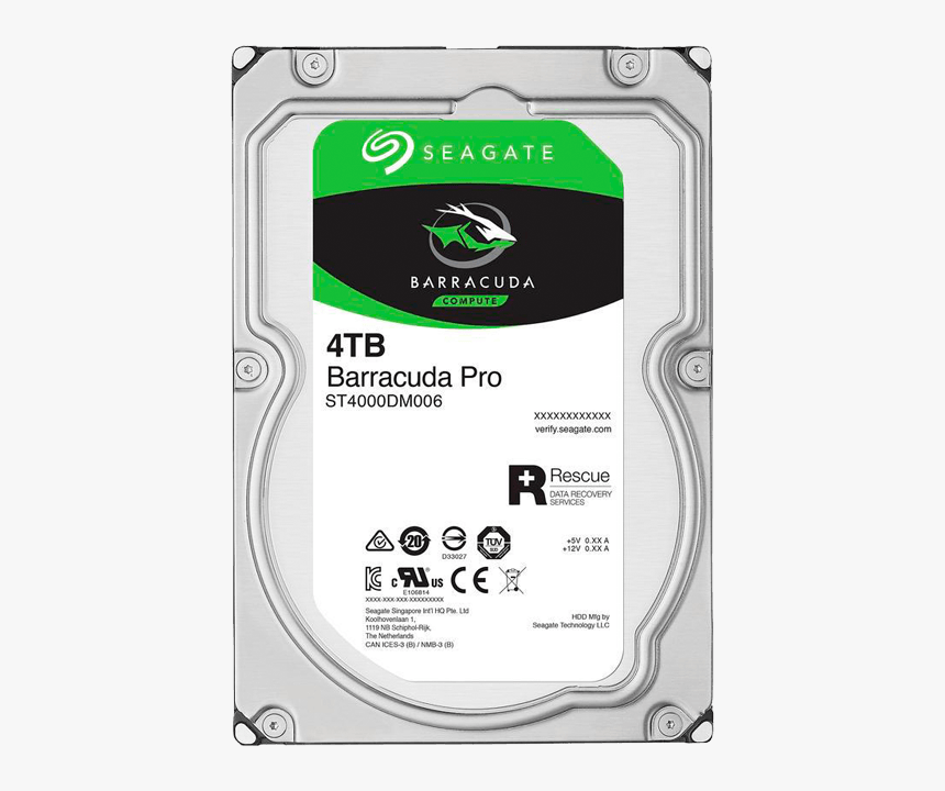 4tb Barracuda Pro St4000dm006, 7200 Rpm, Sata 6gb/s, - Seagate Hard ...