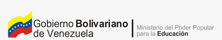 Ministerio Del Poder Popular Para La Educación Logo - Flag, HD Png ...