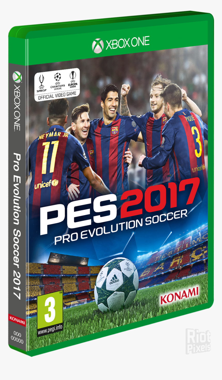 Pes 2017 Xbox One S, HD Png Download , Transparent Png Image - PNGitem