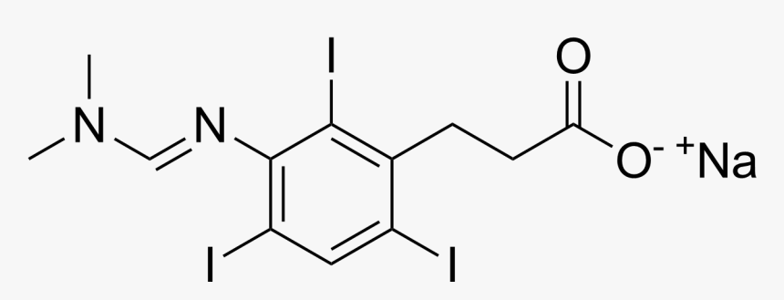 Ipodate Sodium - 6 Amino 1 3 Naphthalenedisulfonic Acid, HD Png ...