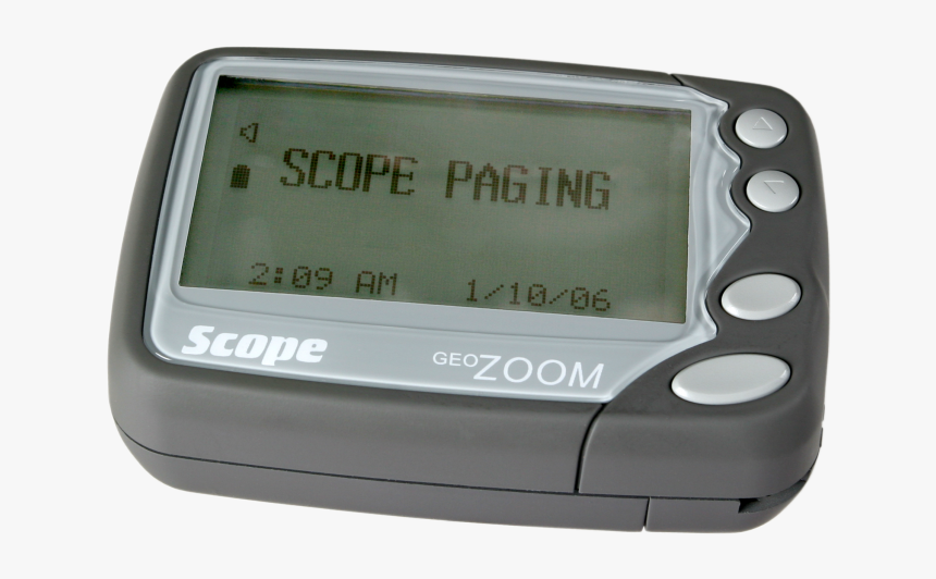 Geo Zoom Rechargeable Pager - Pager, HD Png Download , Transparent Png ...