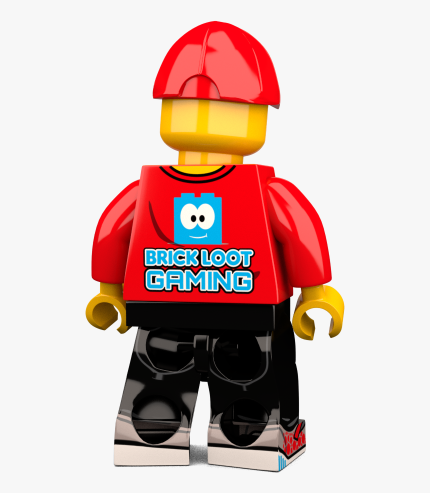 Brick Loot Exclusive Gamer Custom Lego Minifigure - Lego, HD Png ...