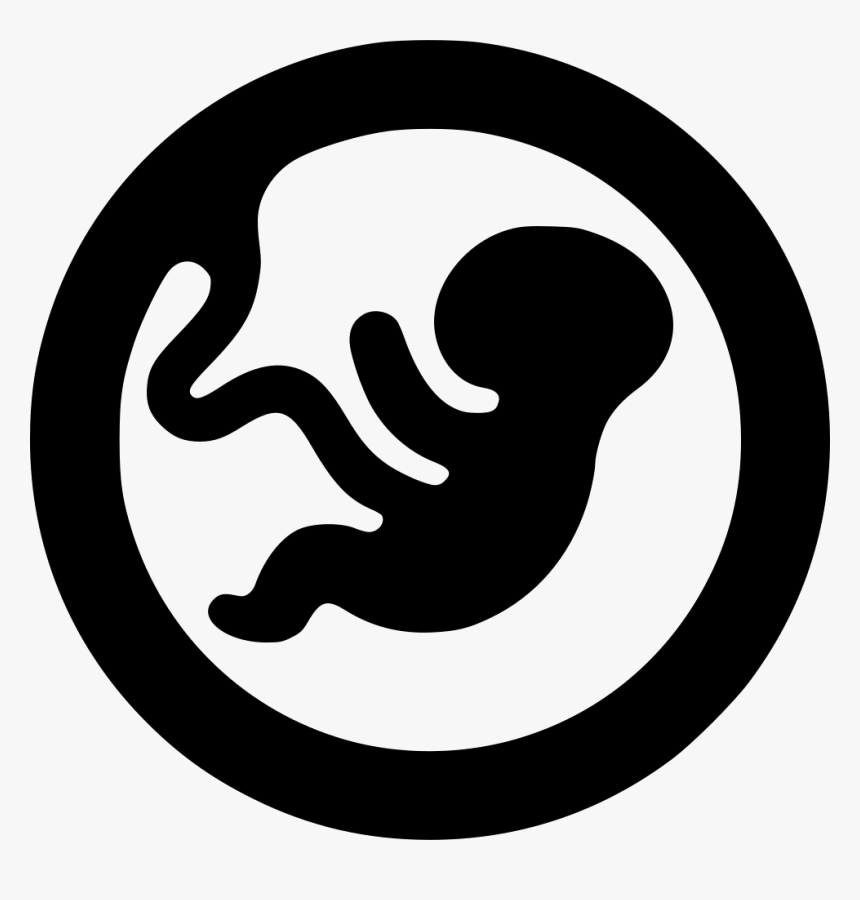 Embryo - Recycle Symbol Black Background, HD Png Download , Transparent ...