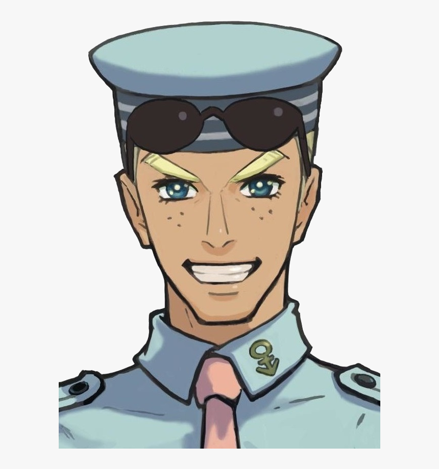 Johnny Smiles Portrait - Johnny Smiles Ace Attorney, HD Png Download ...