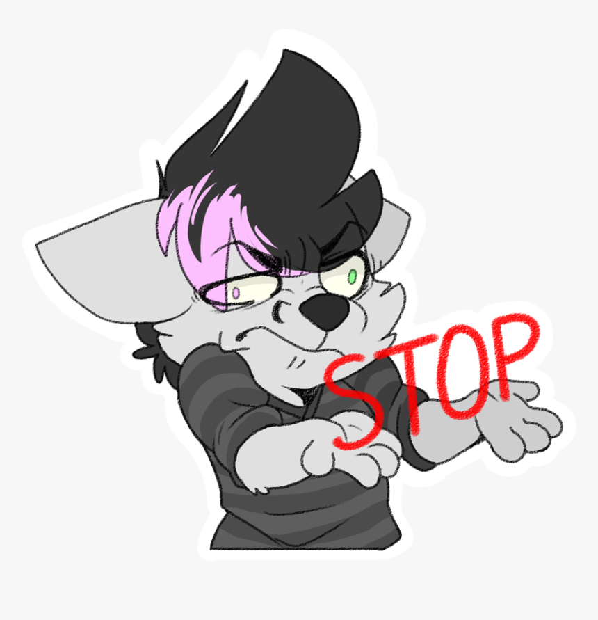 Annoyed Sticker - Cartoon, HD Png Download , Transparent Png Image ...