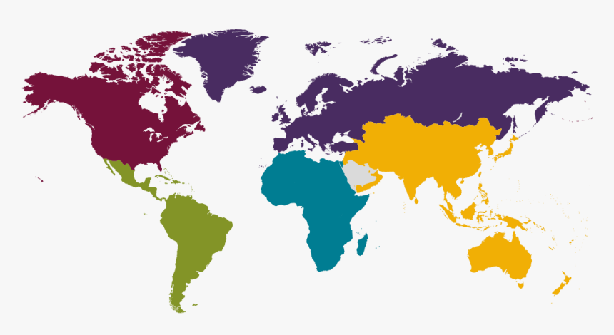 Global Map - Insect Consumption In The World, HD Png Download ...