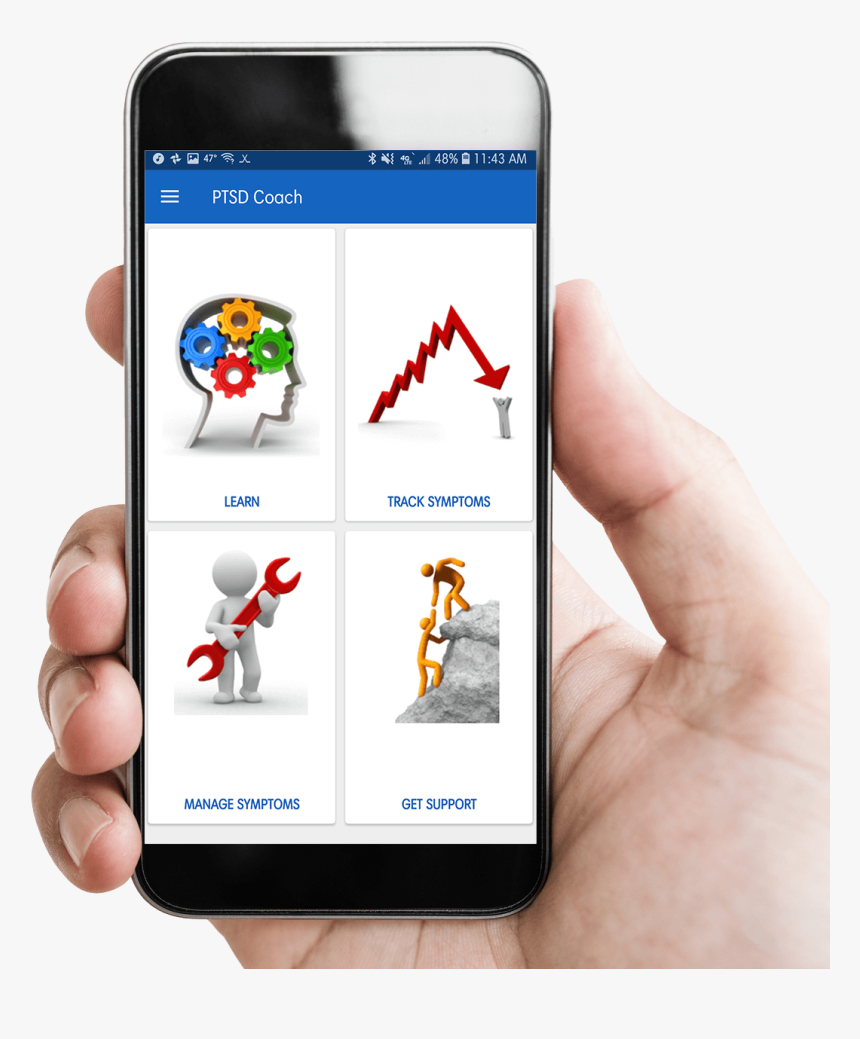 Chania - Ptsd Coach Phone Application, HD Png Download , Transparent ...