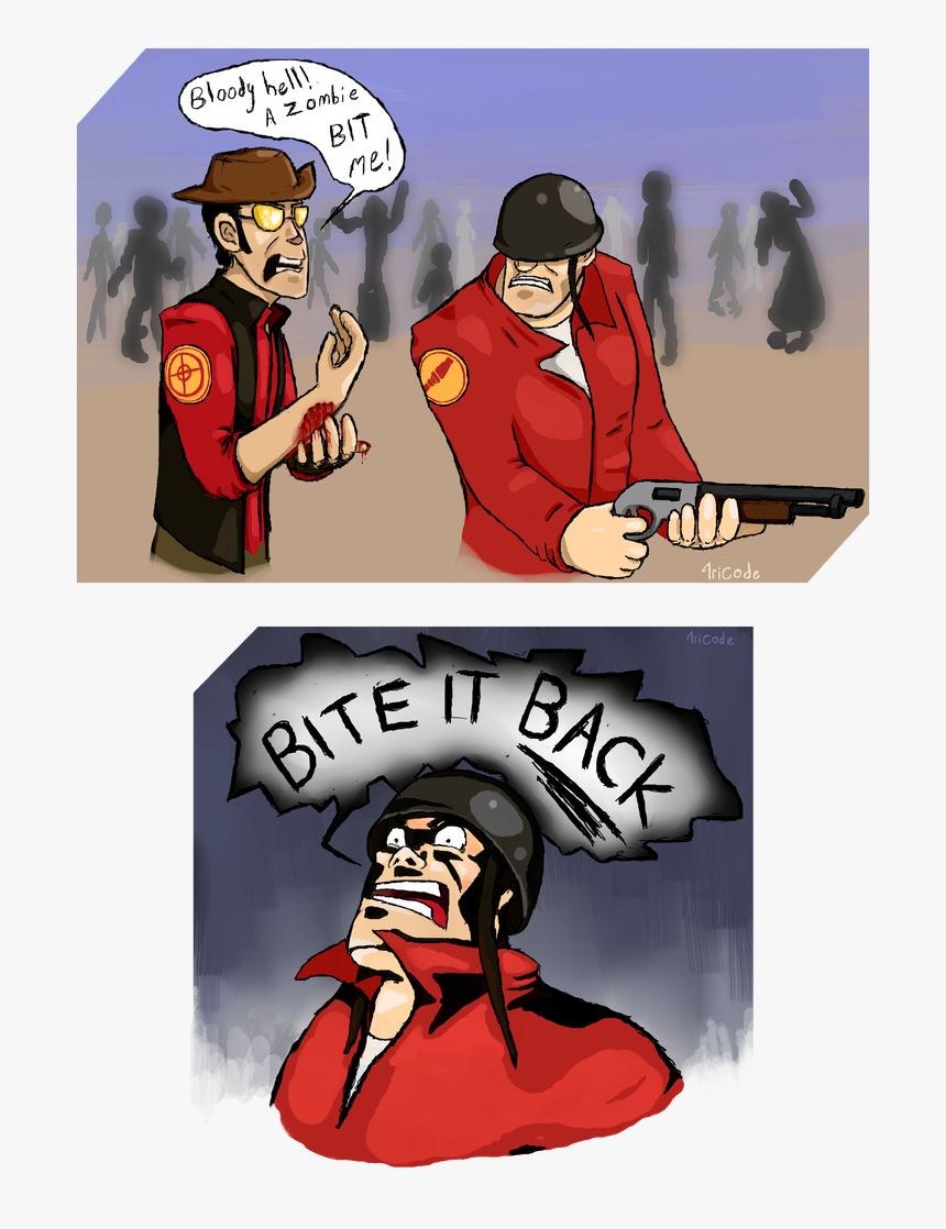 Tf2 Zombie Apocalypse Team, HD Png Download , Transparent Png Image ...