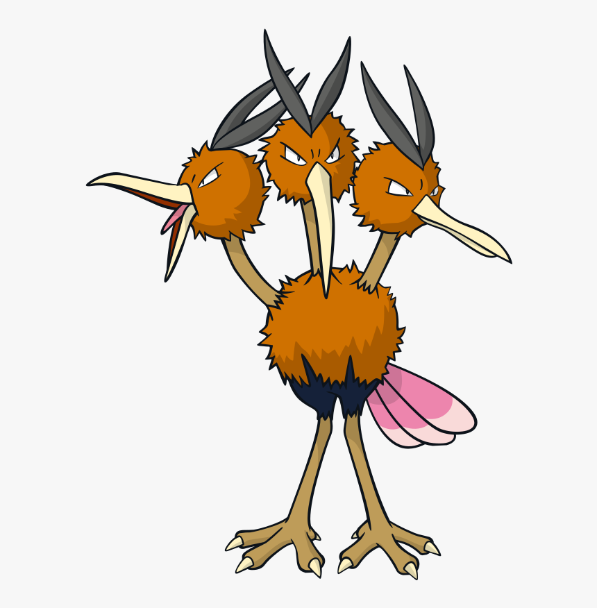 Pokemon Dodrio Png, Transparent Png , Transparent Png Image - PNGitem