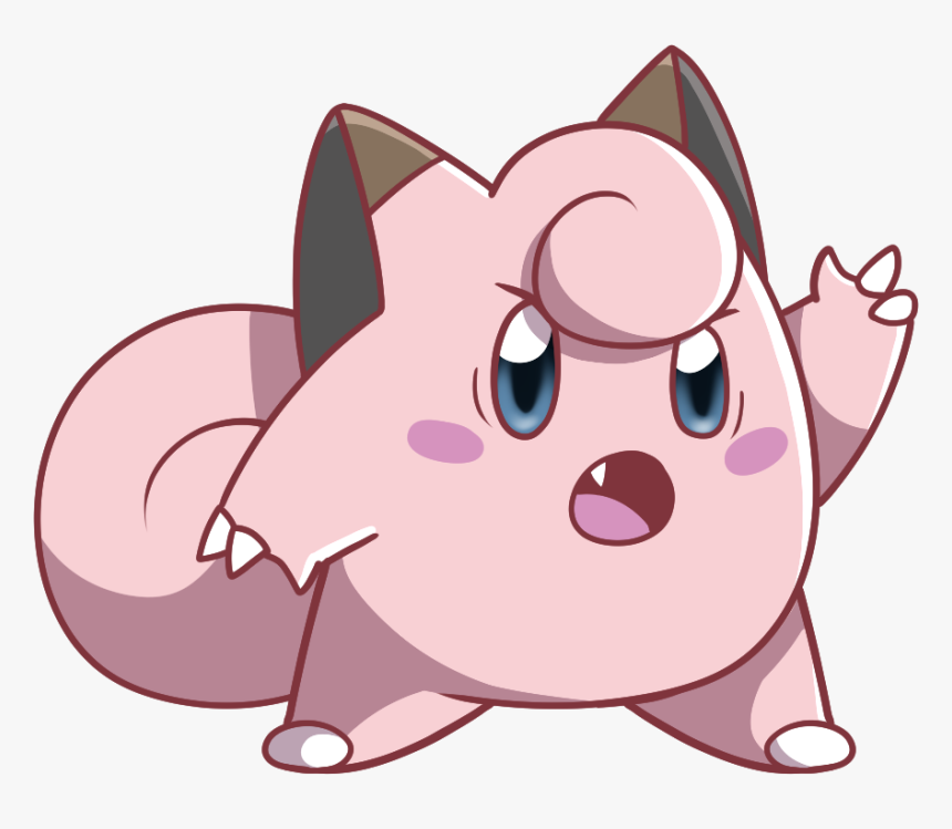 Clefairy Doodle - Cartoon, HD Png Download , Transparent Png Image ...