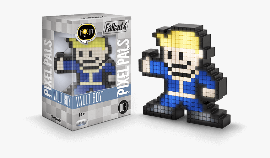 Pixel Pals Fallout 4 Vault Boy, HD Png Download , Transparent Png Image ...