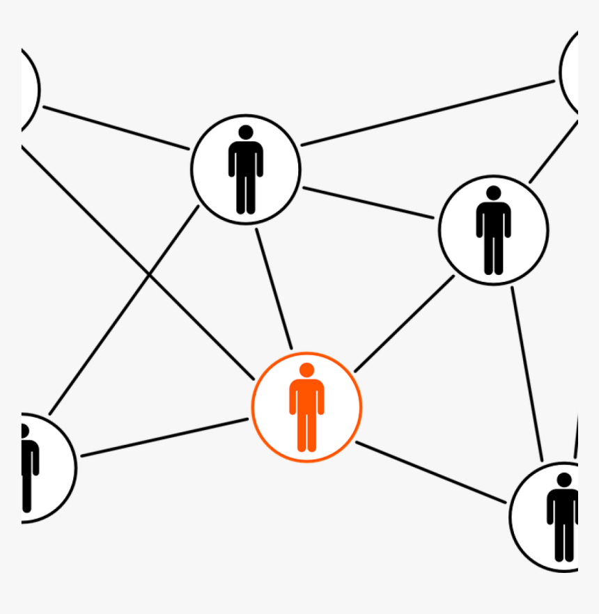 Networking Clip Art Linked Connected Network Free Vector - Build Your ...