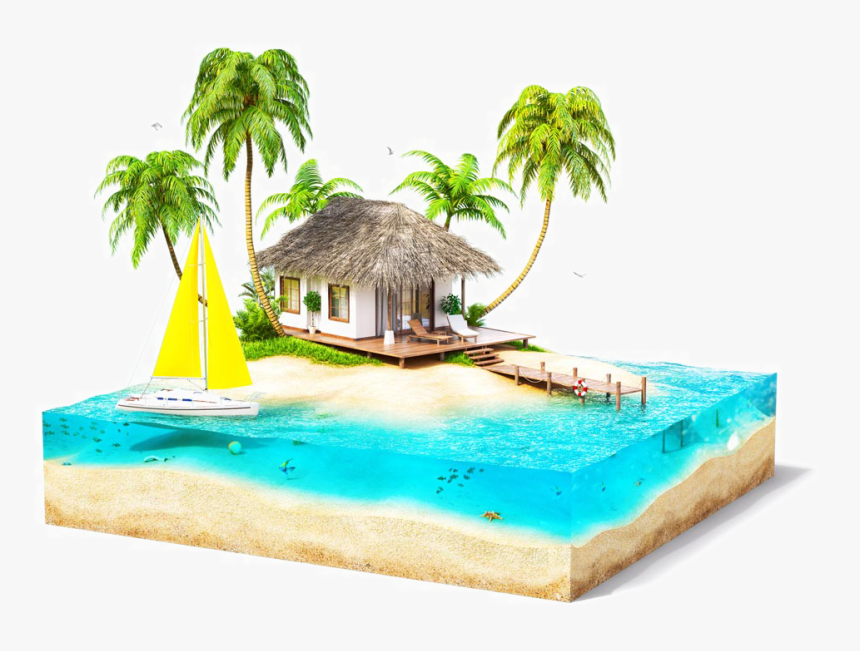 Beach Cottage Cross Section, HD Png Download , Transparent Png Image ...