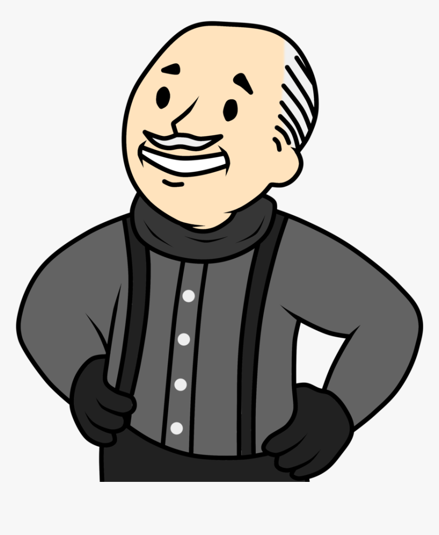 Vault Boy Fallout Nv, HD Png Download , Transparent Png Image - PNGitem