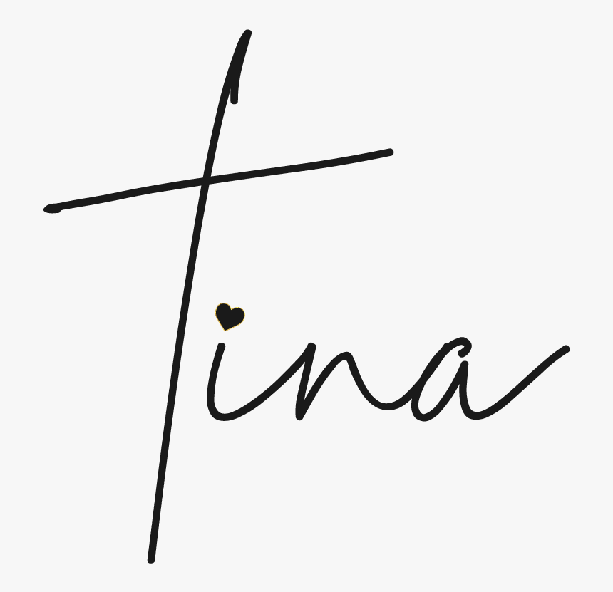 Tina Signature Small - Calligraphy, HD Png Download , Transparent Png ...