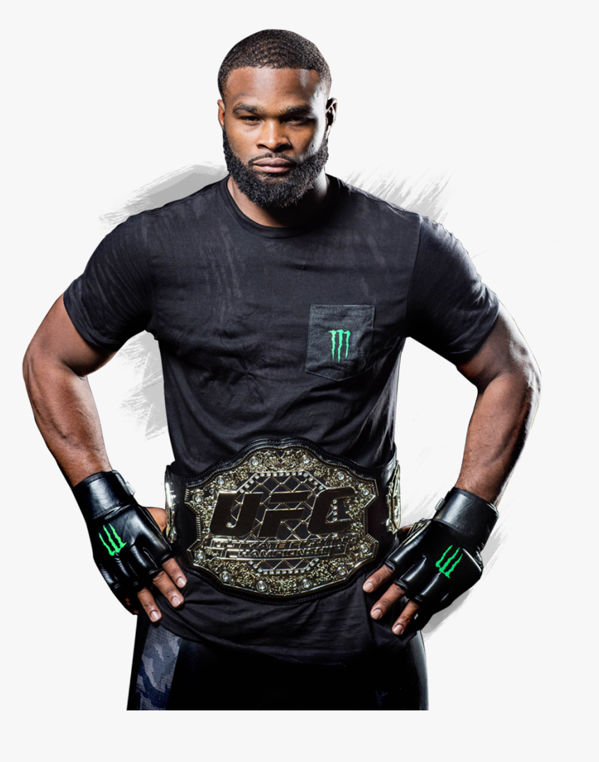 Tyron Full Body Belt - Tyron Woodley Png, Transparent Png , Transparent ...