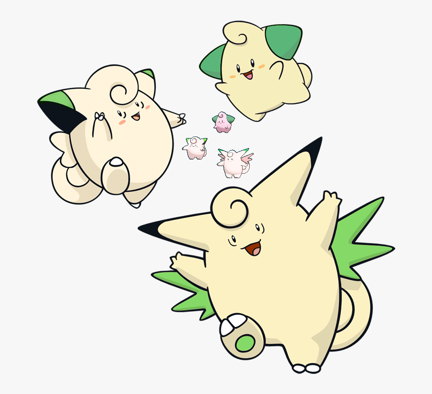 Cleffa, Clefairy, And Clefable one Of My Favorite Pokemon - Clefairy ...