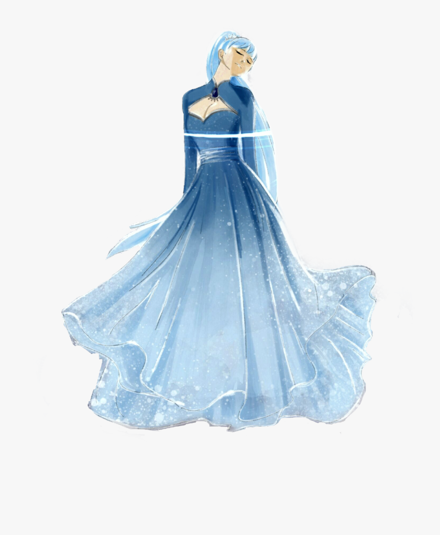 #weiss #rwby - Gown, HD Png Download , Transparent Png Image - PNGitem
