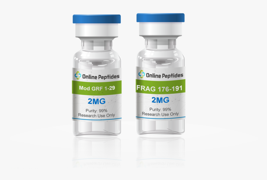 Frag 176 191 2mg X 5vials & Mod Grf 1 29 2mg X 5vials - Ghrp-6, HD Png ...